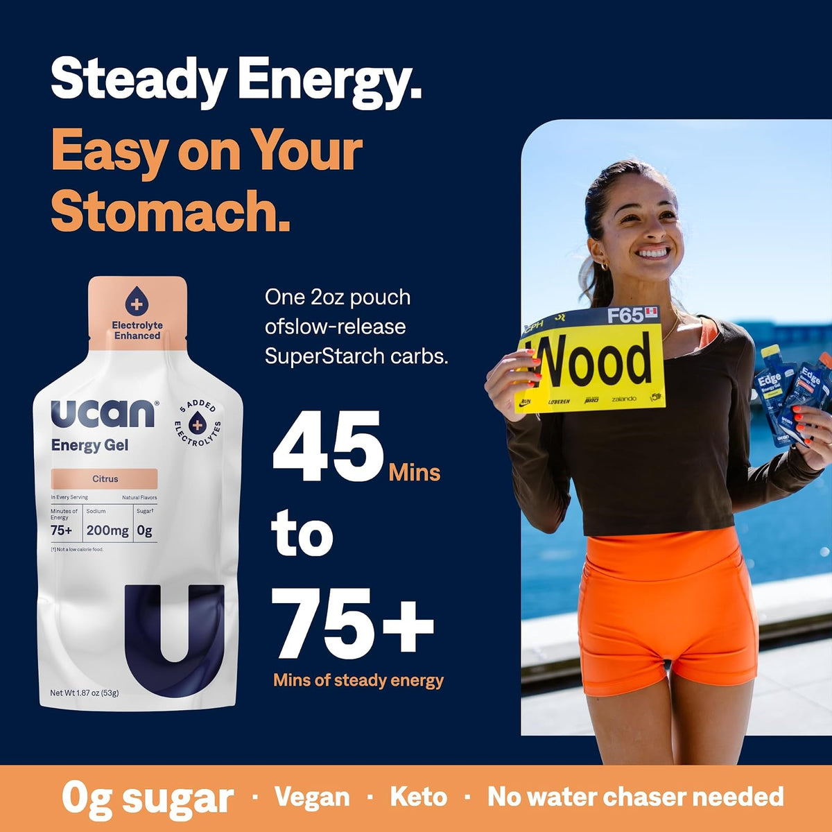 electrolyte energy gel for endurance