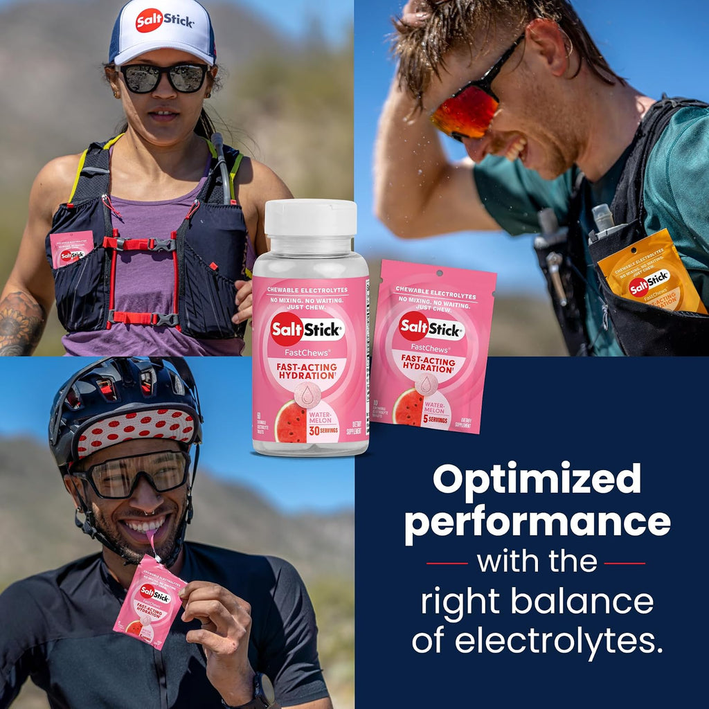 Electrolyte fastchews for sports performance