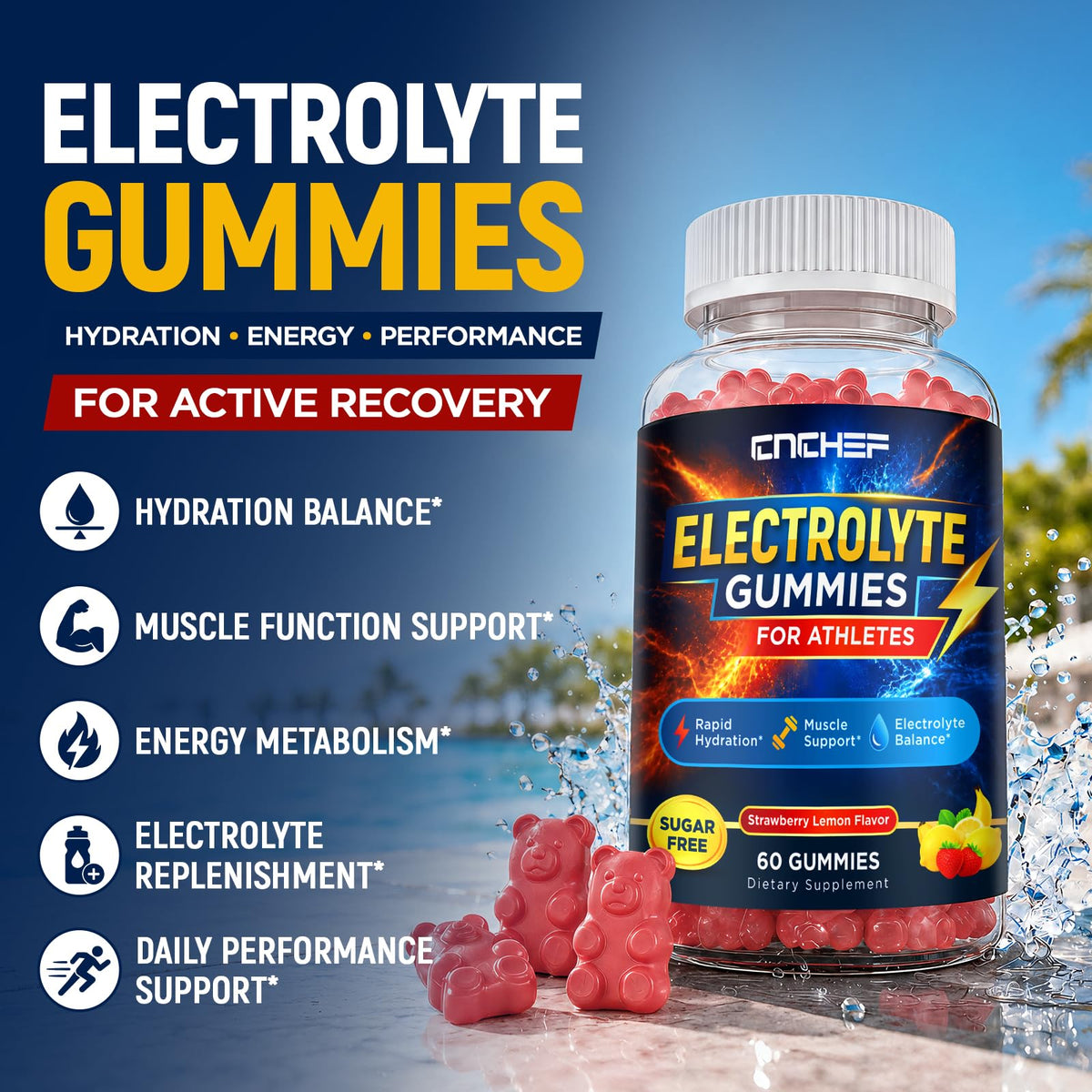 electrolyte gummies for active lifestyle