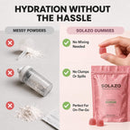 Electrolyte gummies for active lifestyles