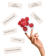 Electrolyte gummies for post-workout recovery