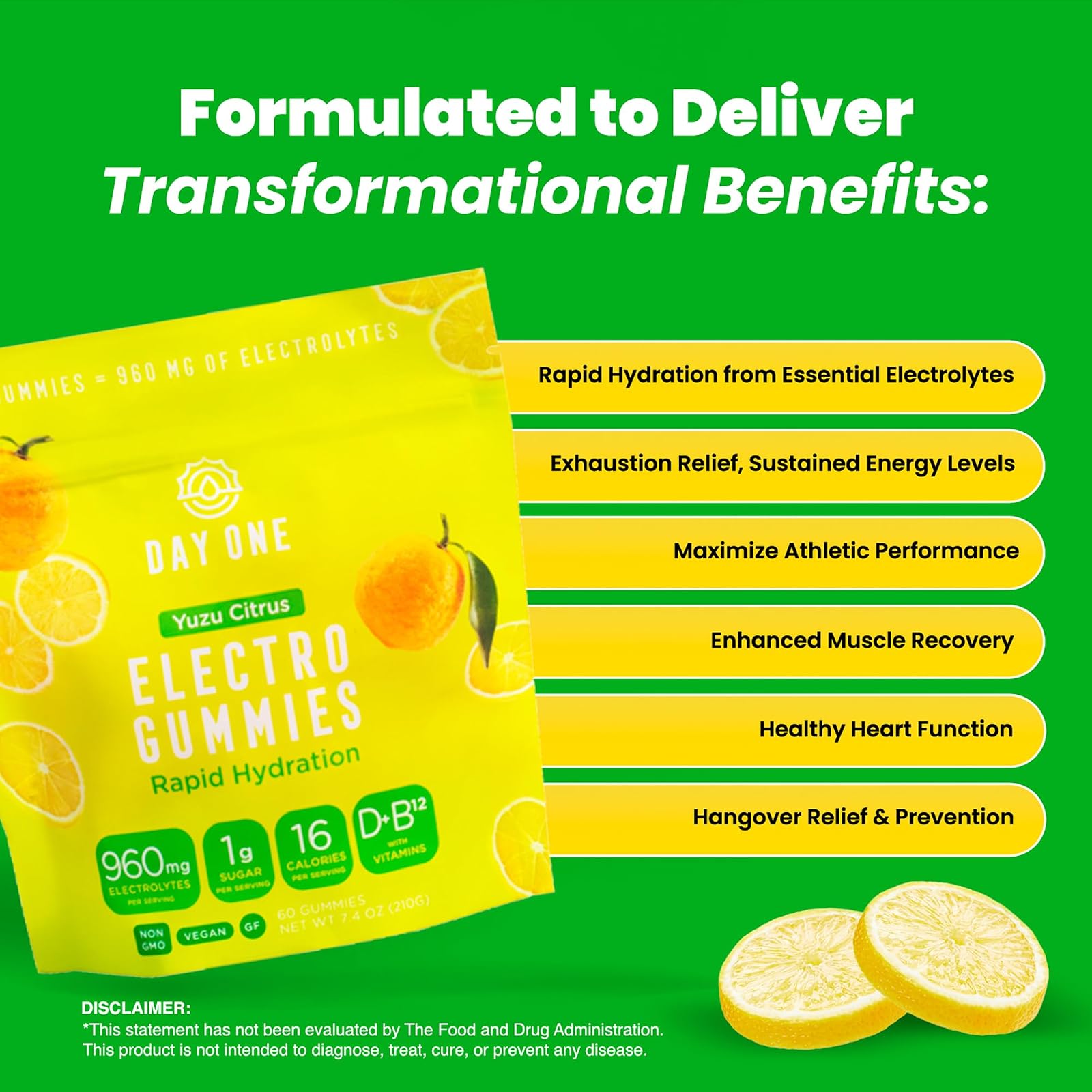 Electrolyte gummies for post-workout recovery
