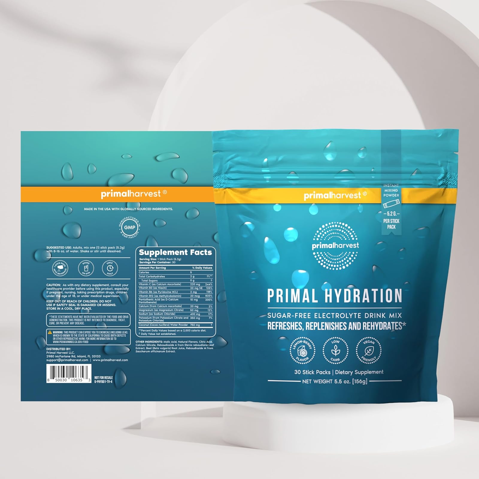 electrolyte hydration for active lifestyle