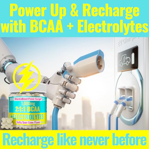 Electrolyte-infused BCAA energy chews