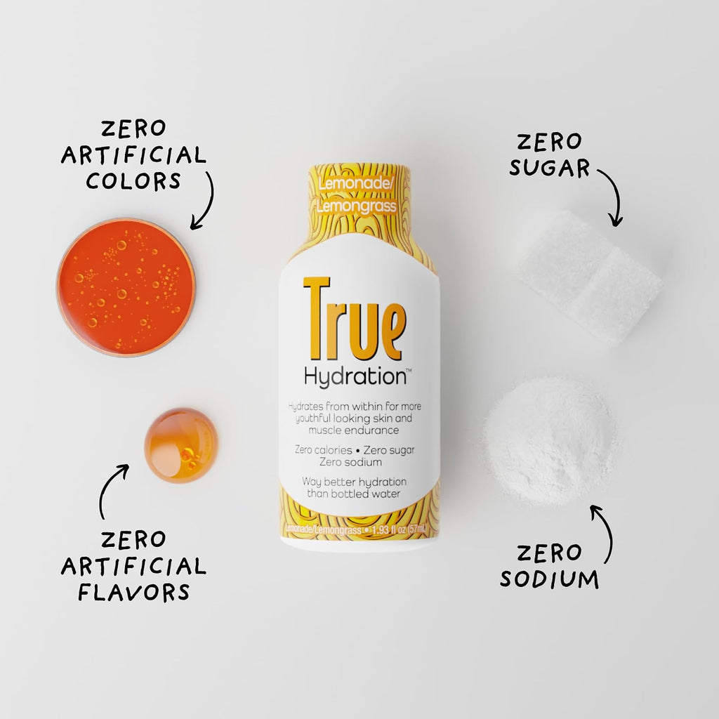 Electrolyte-infused digestive enzyme shots