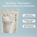 Electrolyte infused whey protein