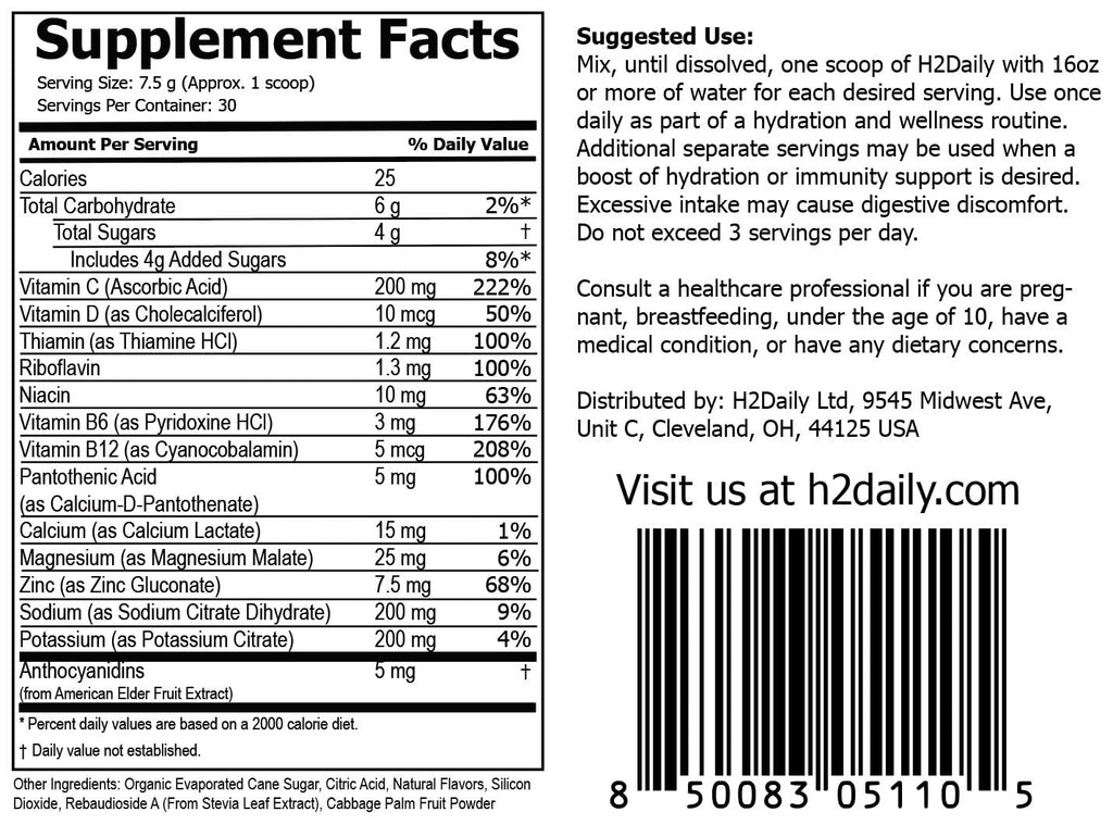 Electrolyte mix for active lifestyles