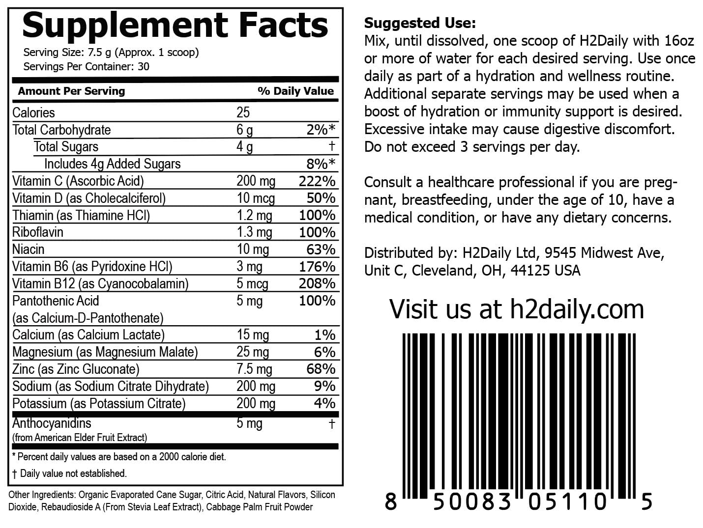 Electrolyte mix for active lifestyles