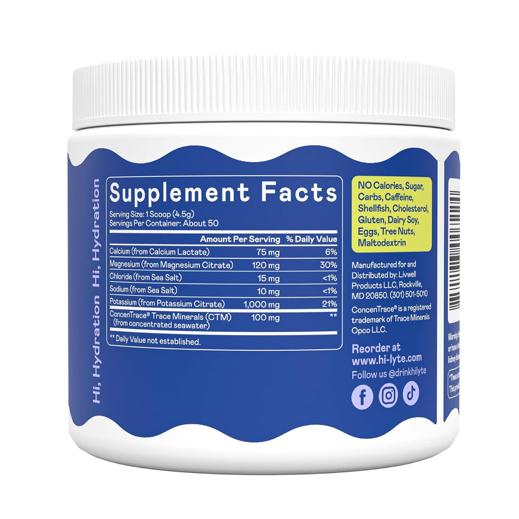 electrolyte mix for daily hydration