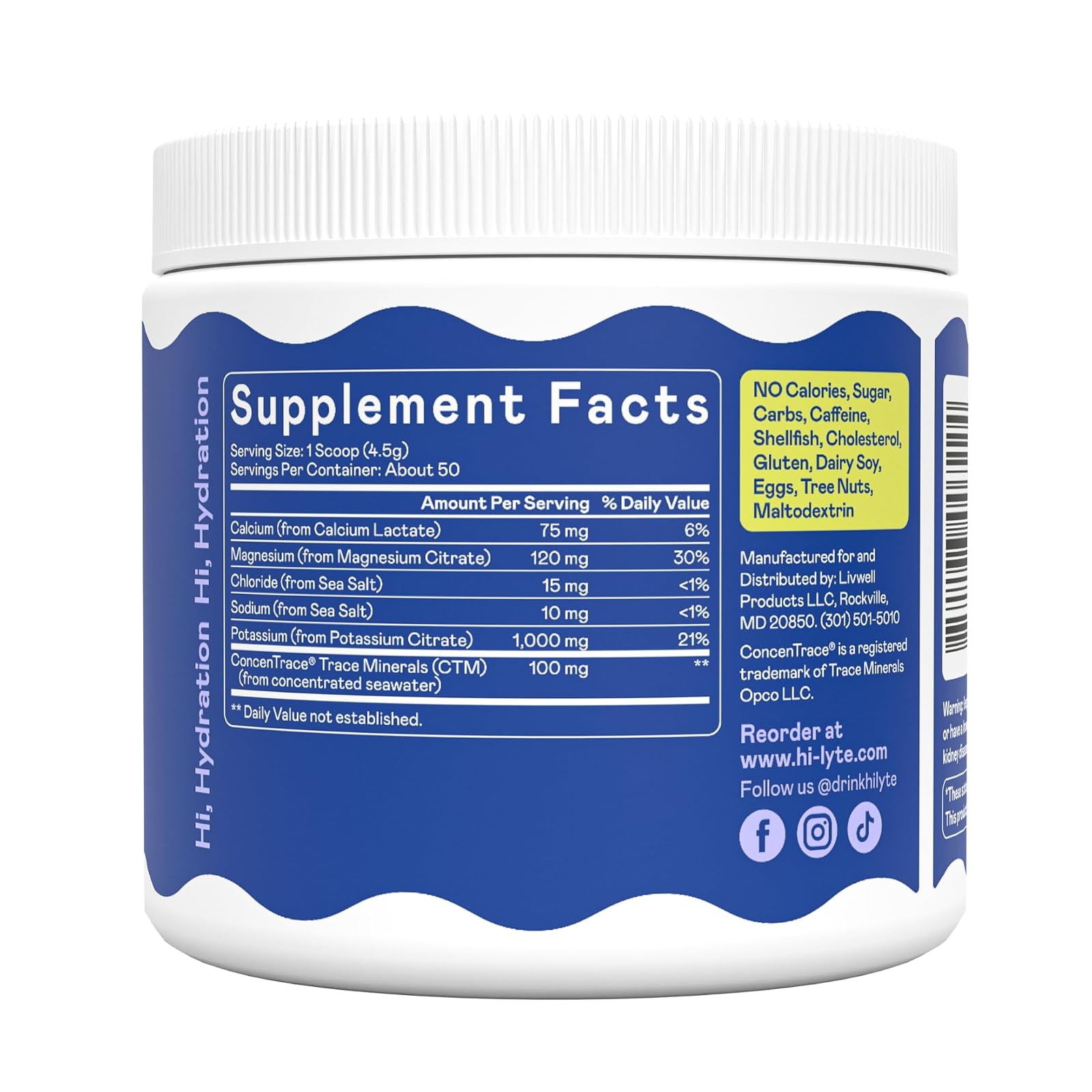 electrolyte mix for daily hydration