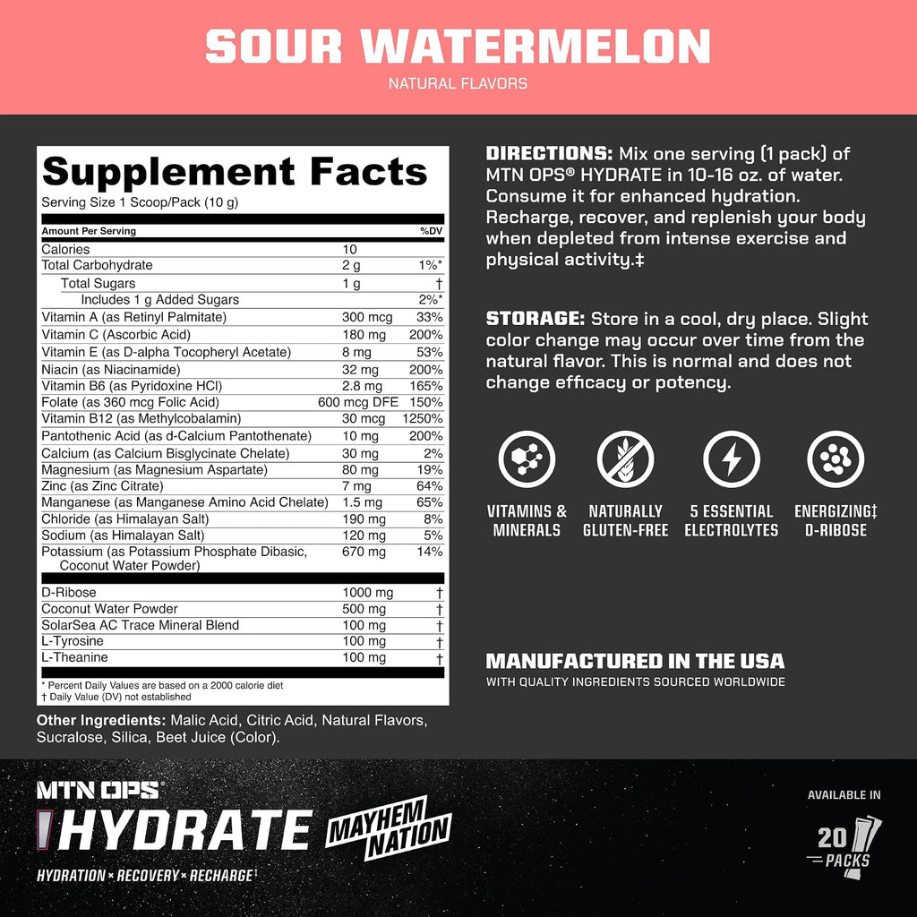 electrolyte mix for endurance athletes