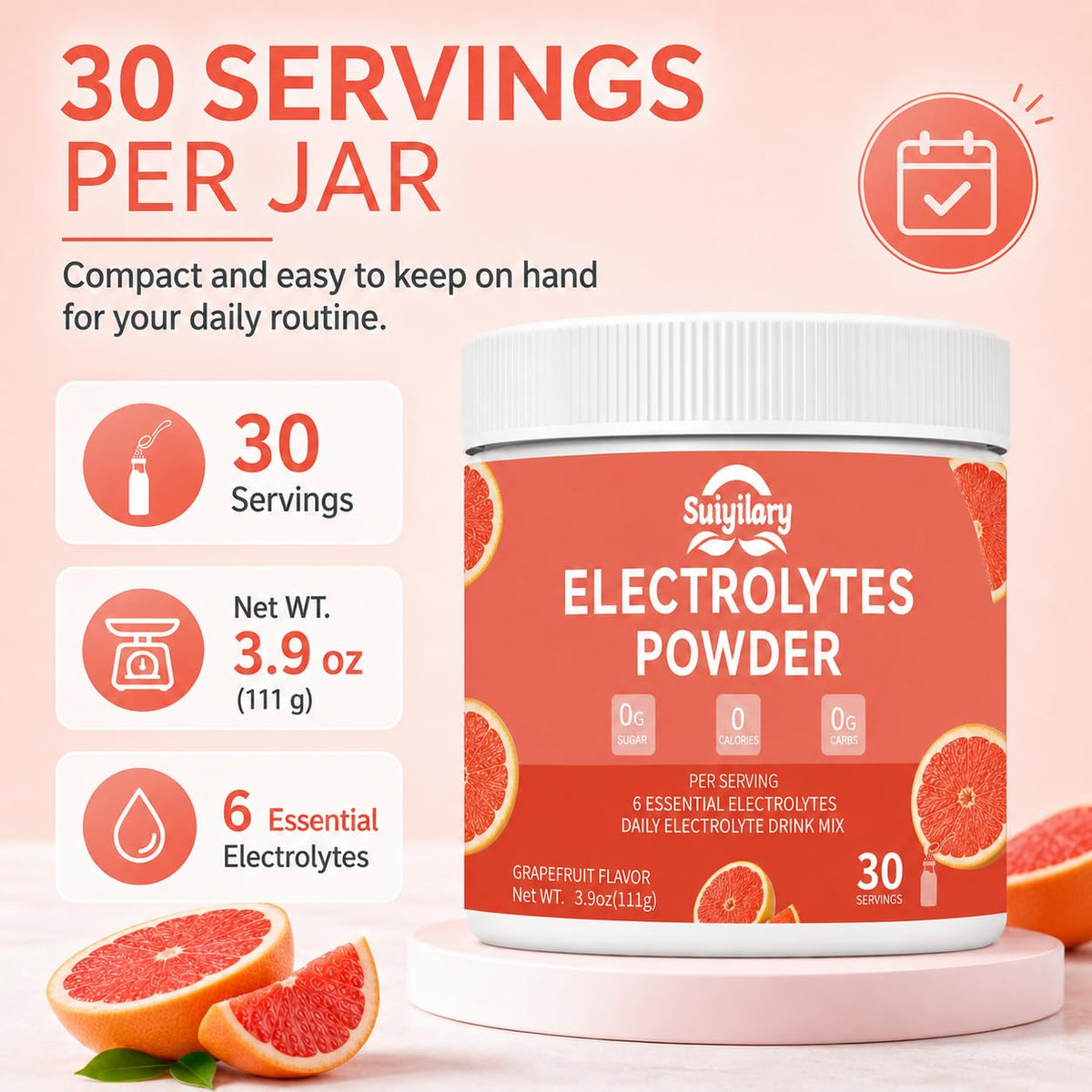 Electrolyte mix for post-workout recovery