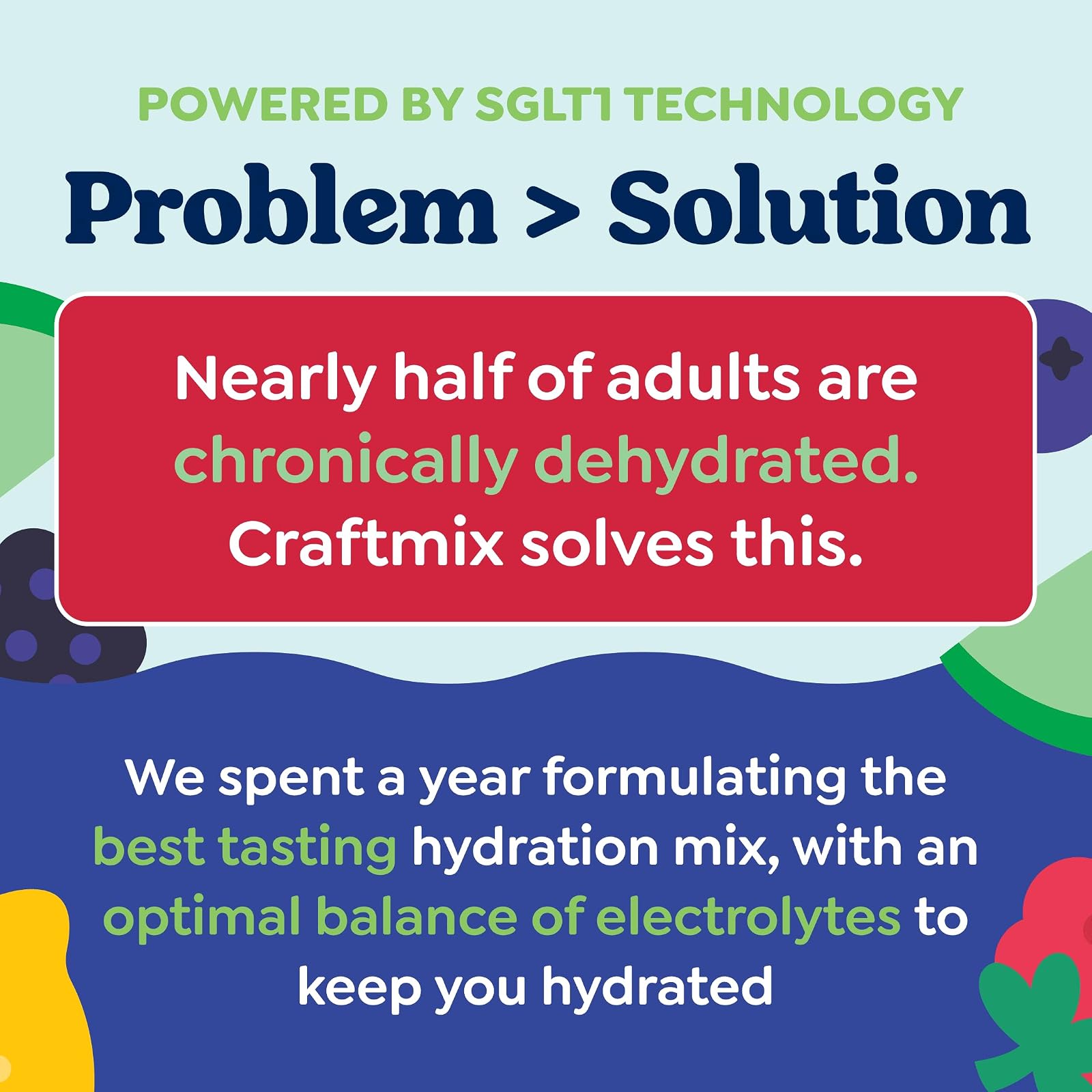 electrolyte mix for summer refreshment