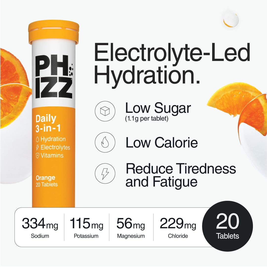 Electrolyte multivitamin for active lifestyles