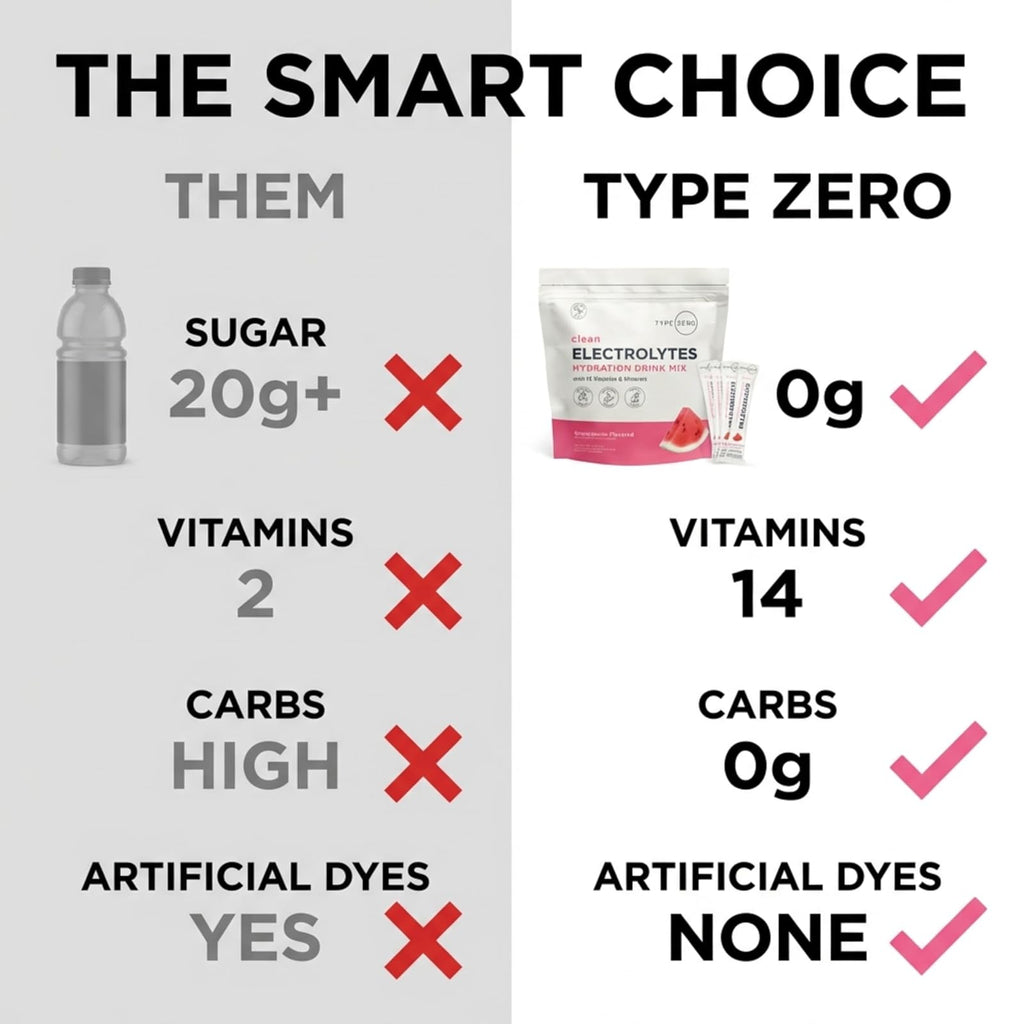 electrolyte packets for active lifestyle