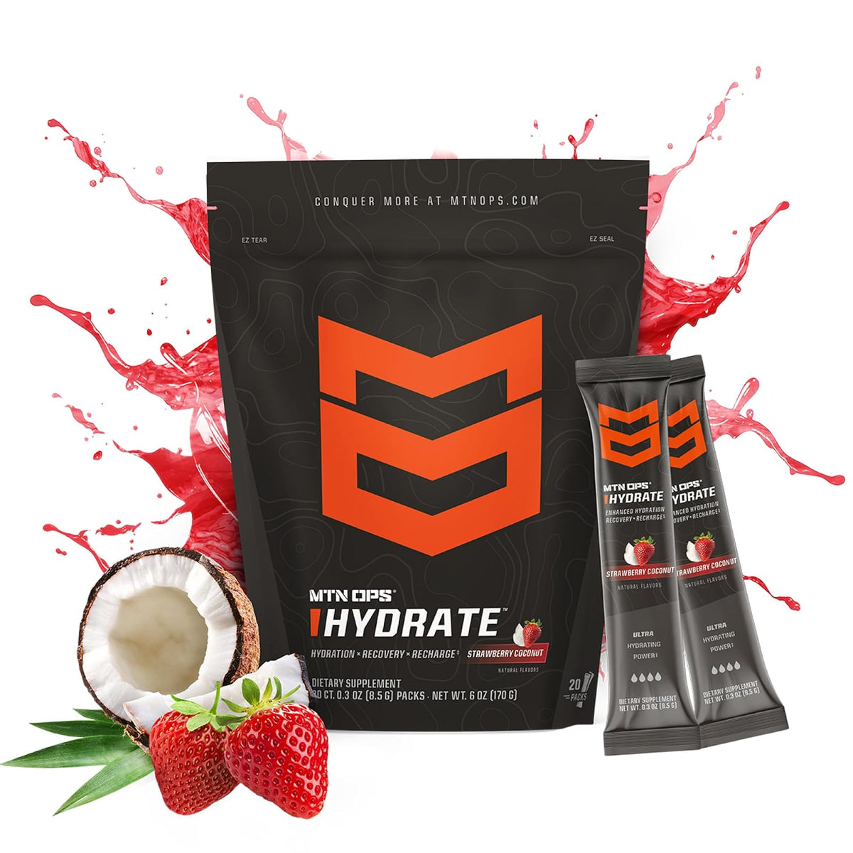 electrolyte packets for active lifestyles