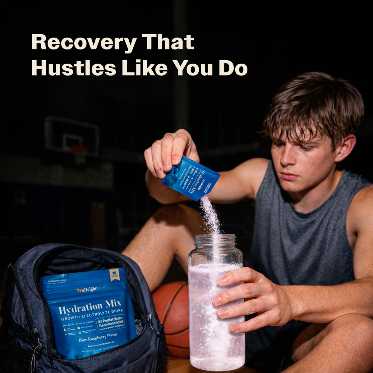 Electrolyte packets for daily hydration