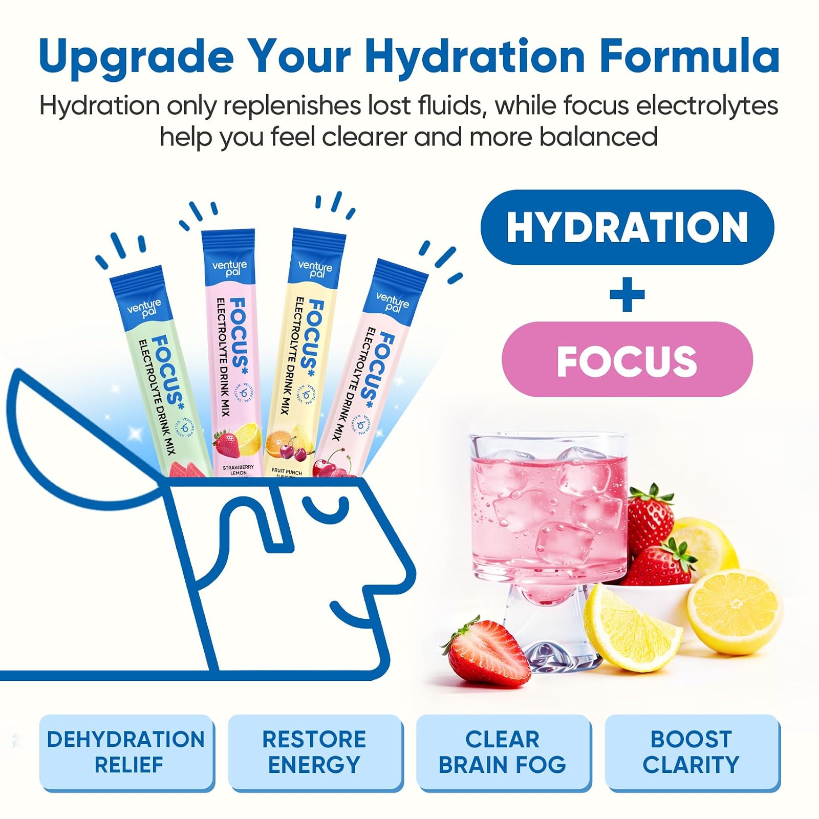 electrolyte packets for hydration