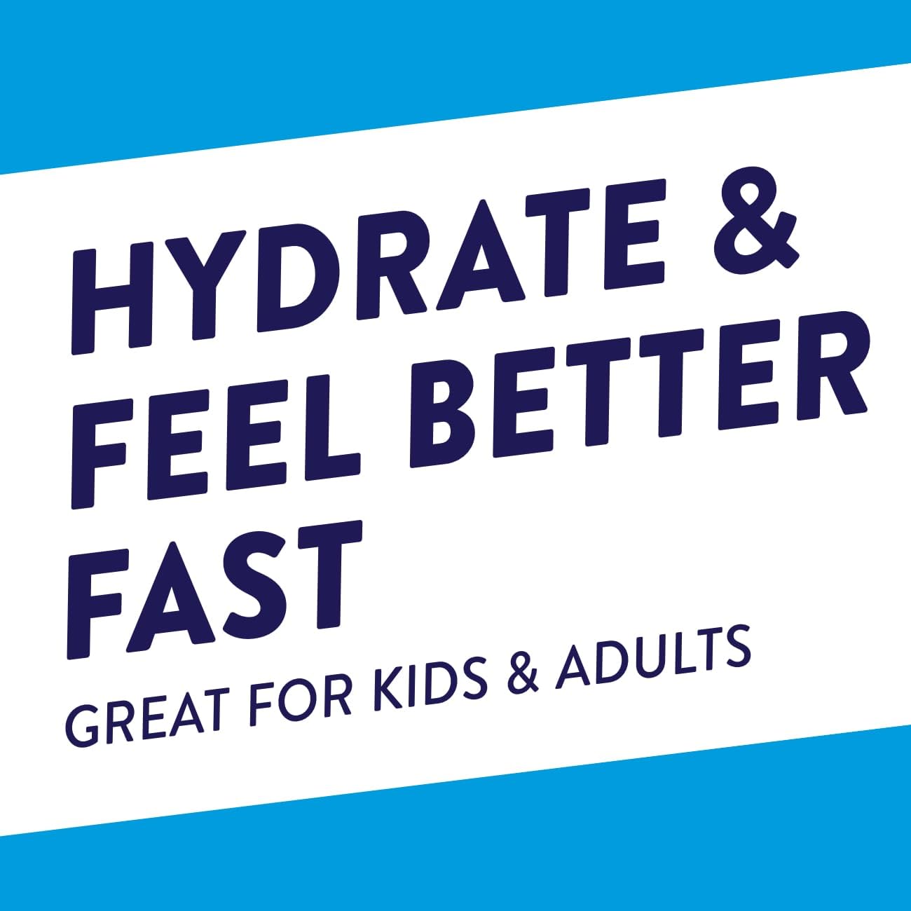 Electrolyte packets for quick recovery