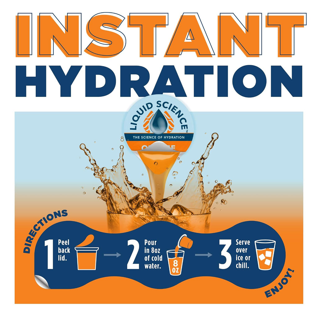 electrolyte pods for optimal hydration