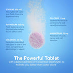 electrolyte powder alternative in tablet form