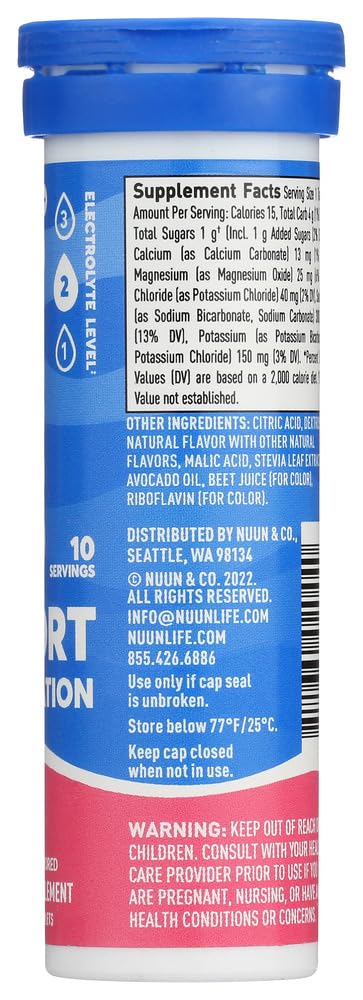 Electrolyte powder alternative in tablets
