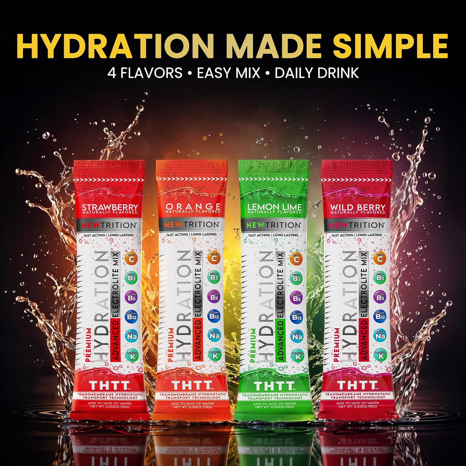 electrolyte powder for active lifestyle