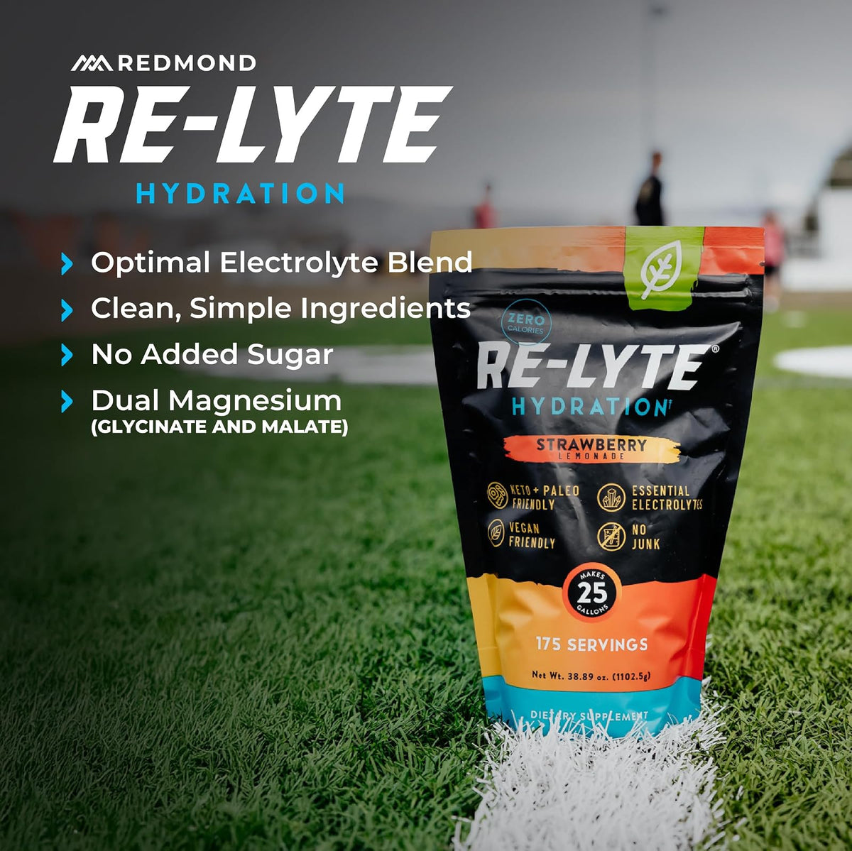 Electrolyte powder for active lifestyles