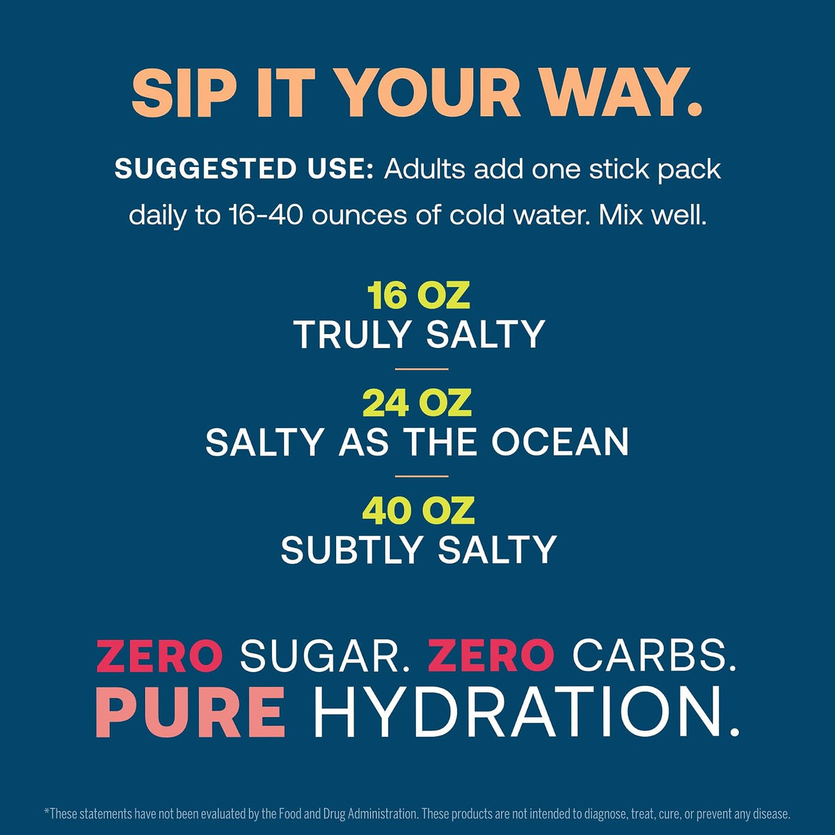 electrolyte powder for active lifestyles