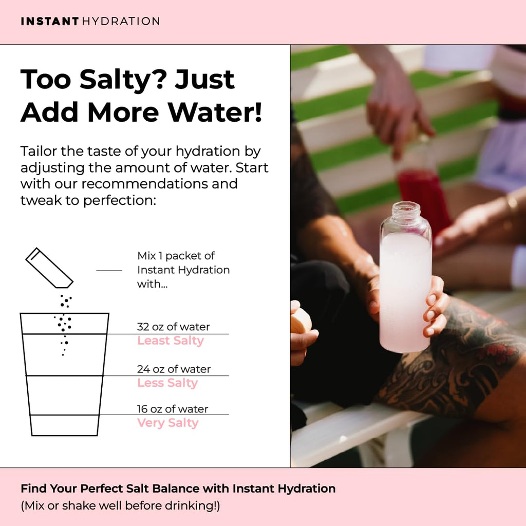 electrolyte powder for active lifestyles