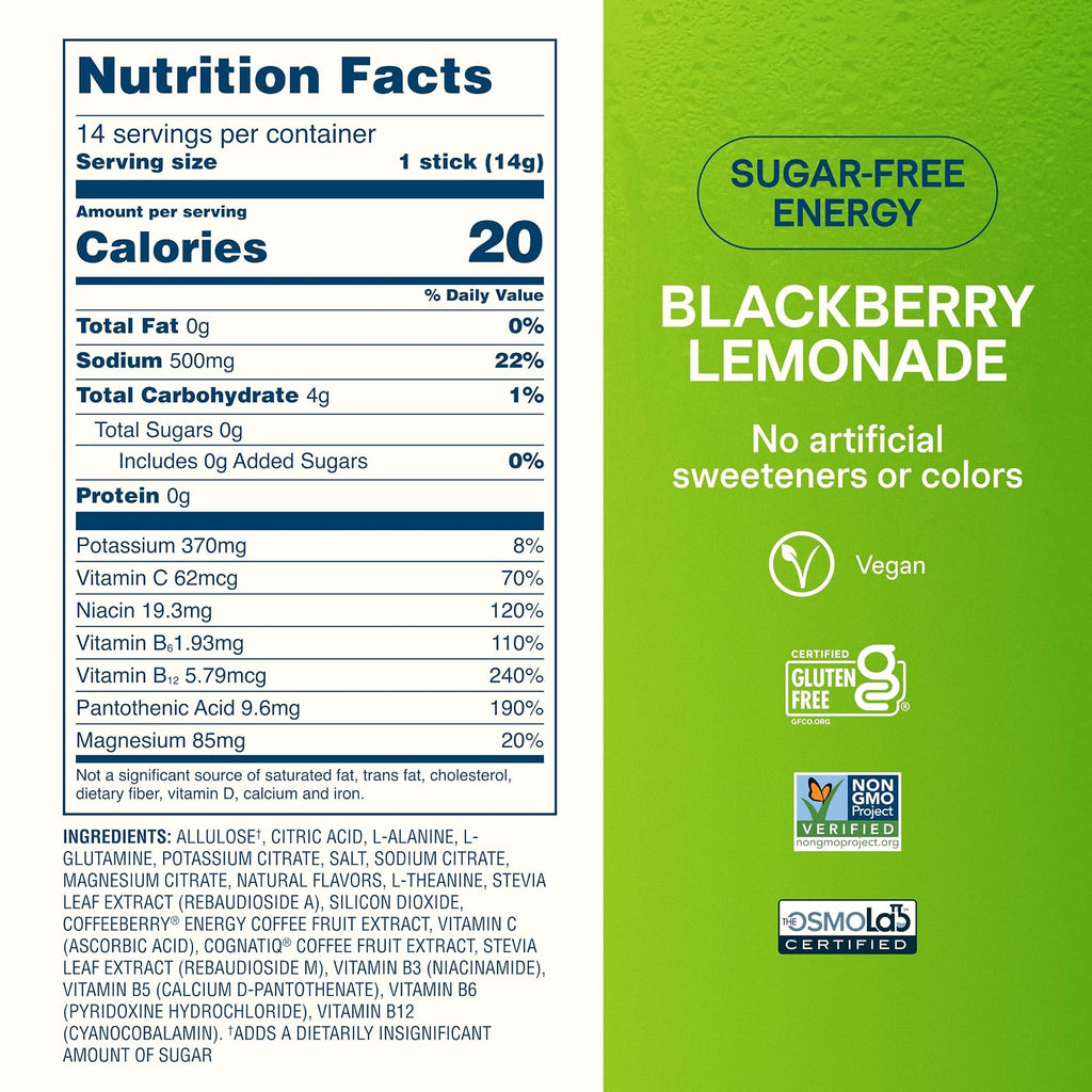 electrolyte powder for active lifestyles