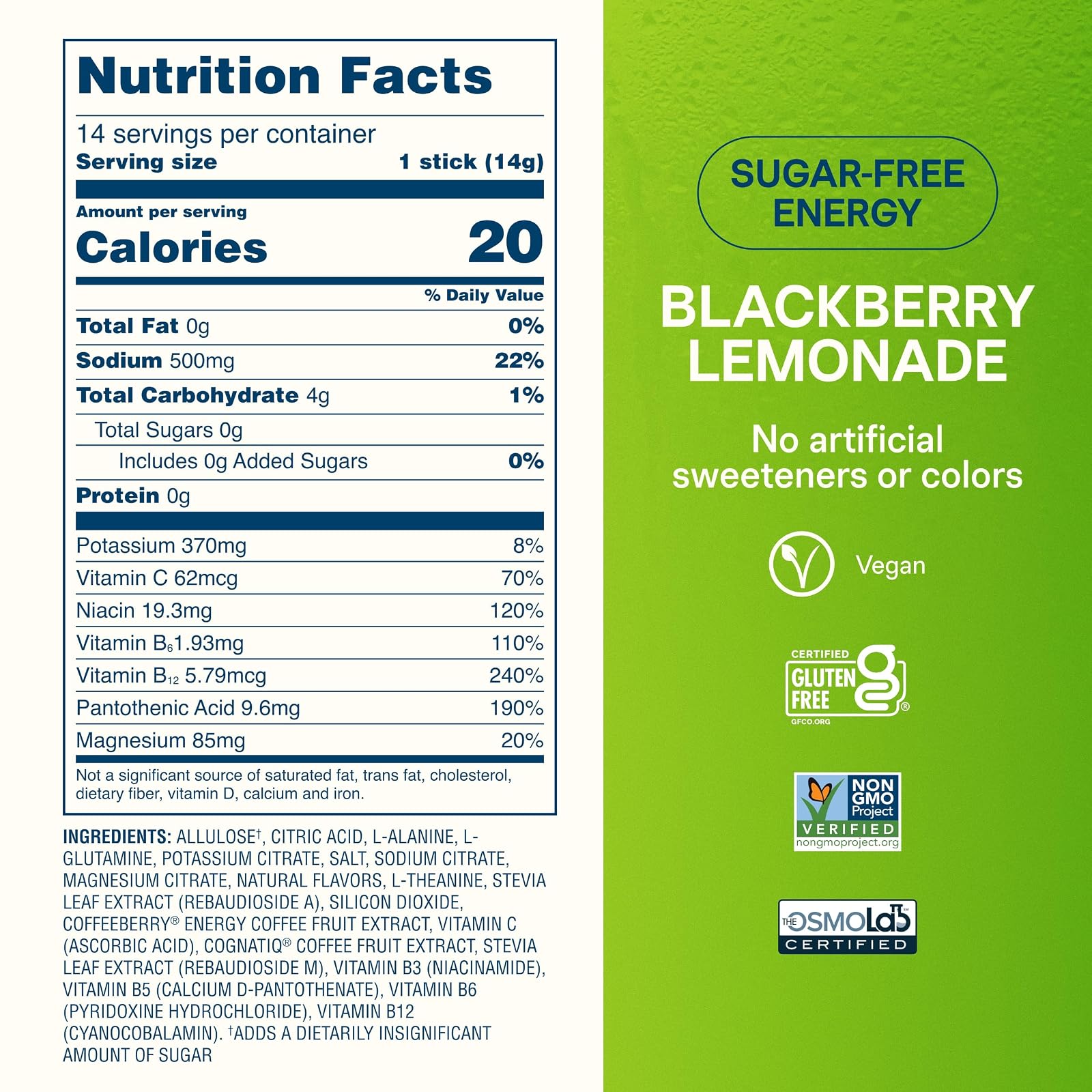 electrolyte powder for active lifestyles
