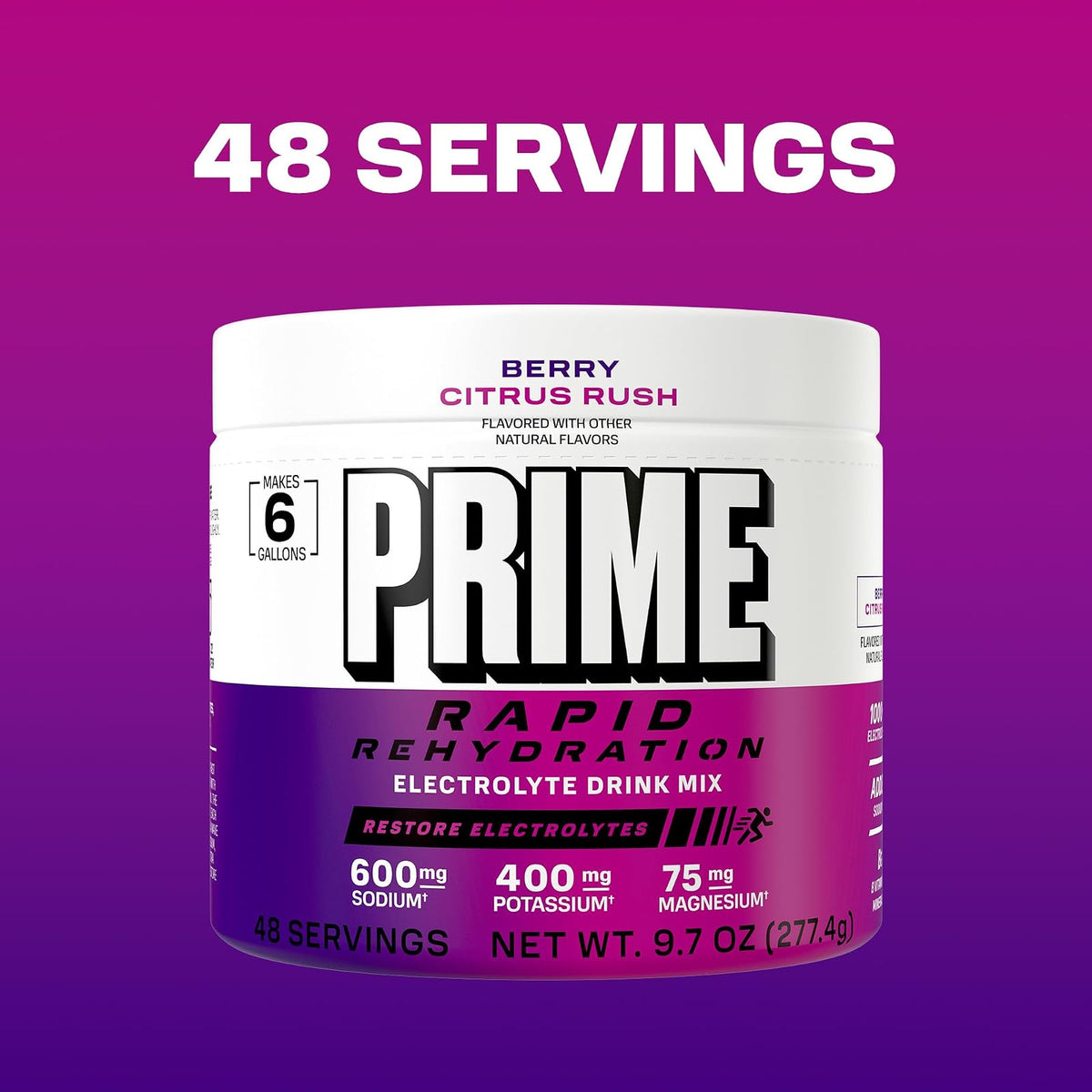 Electrolyte powder for active lifestyles