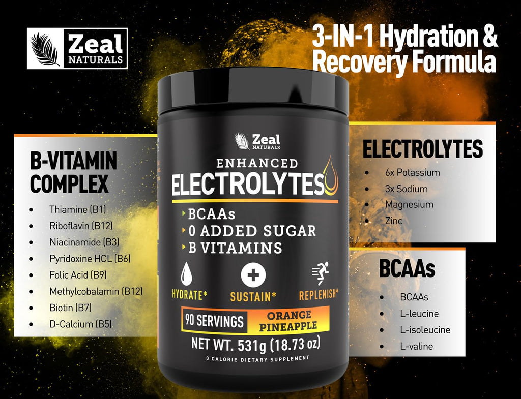 electrolyte powder for athletes and fitness enthusiasts
