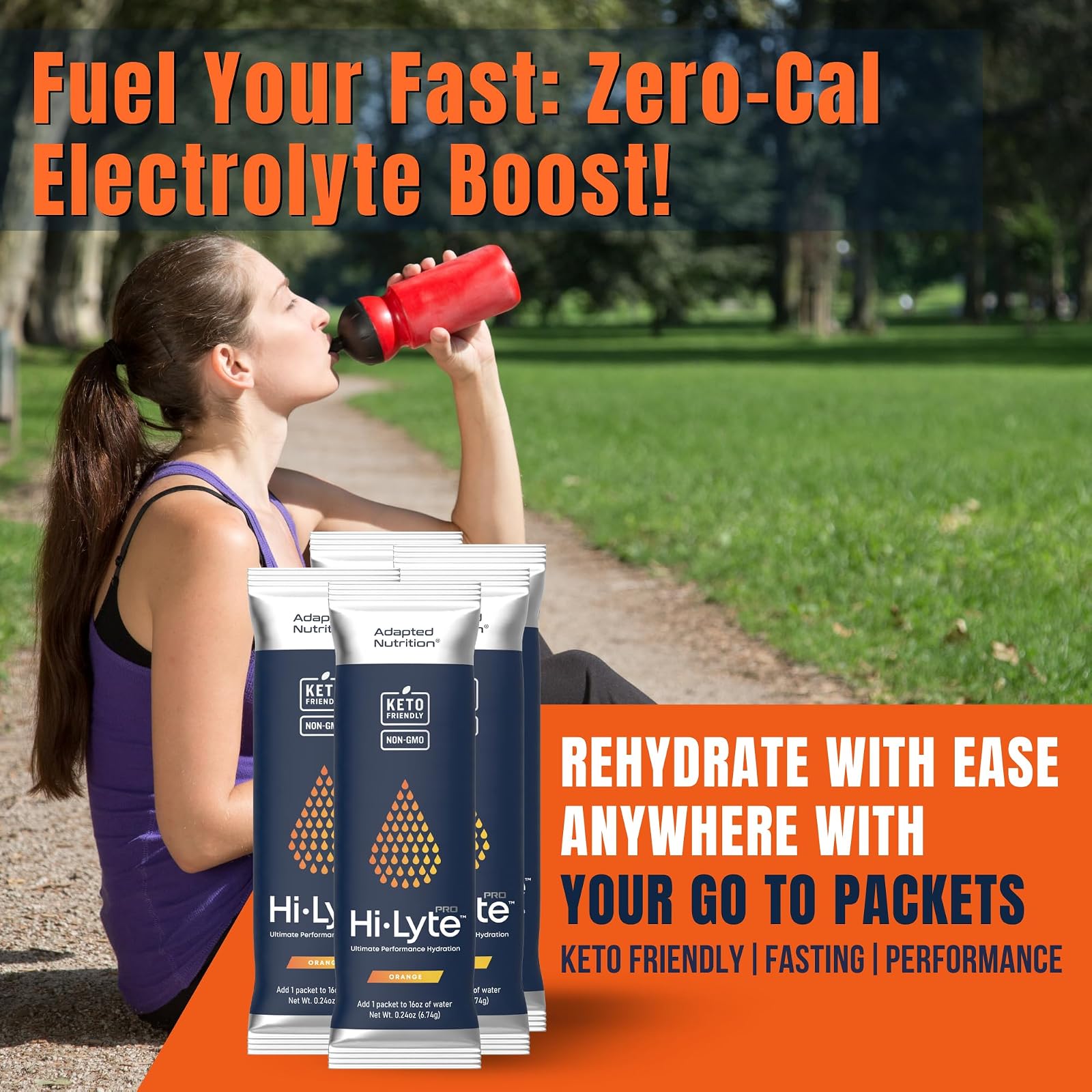 electrolyte powder for balanced hydration