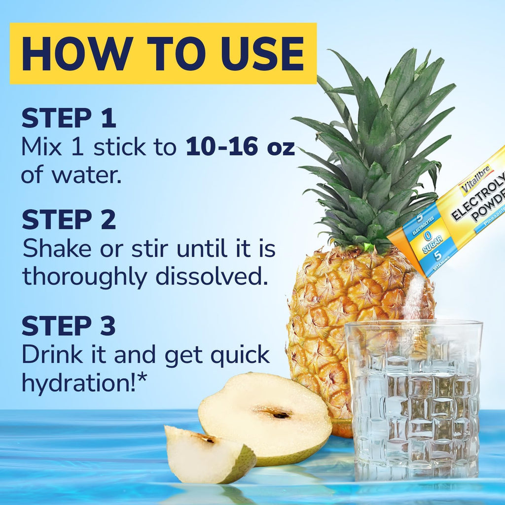 Electrolyte powder for daily hydration