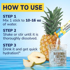 Electrolyte powder for daily hydration