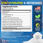 Electrolyte powder for energy support