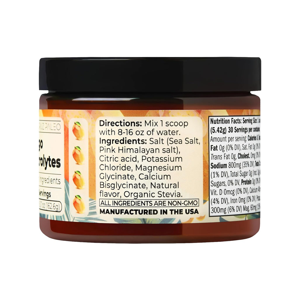 electrolyte powder for hot summer days