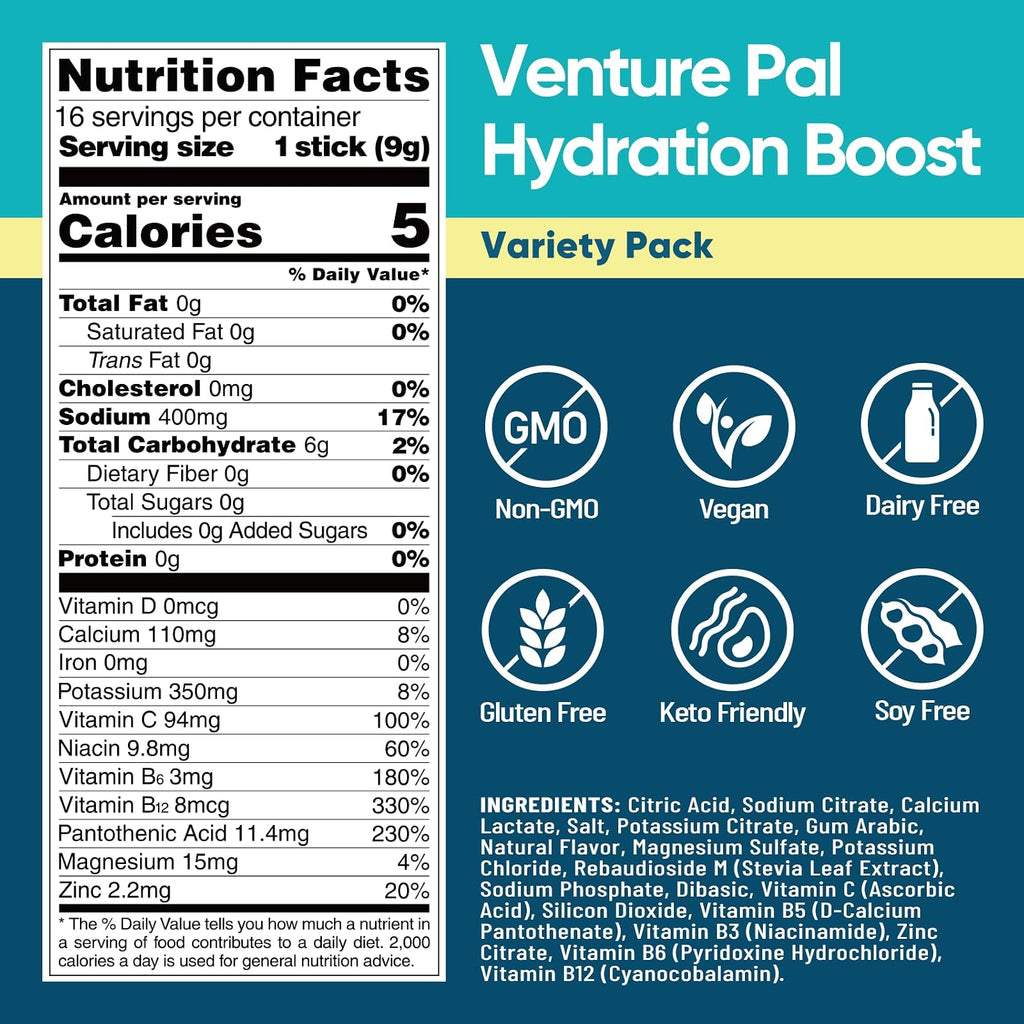 electrolyte powder for hydration boost