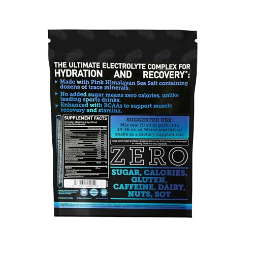 electrolyte powder for hydration boost