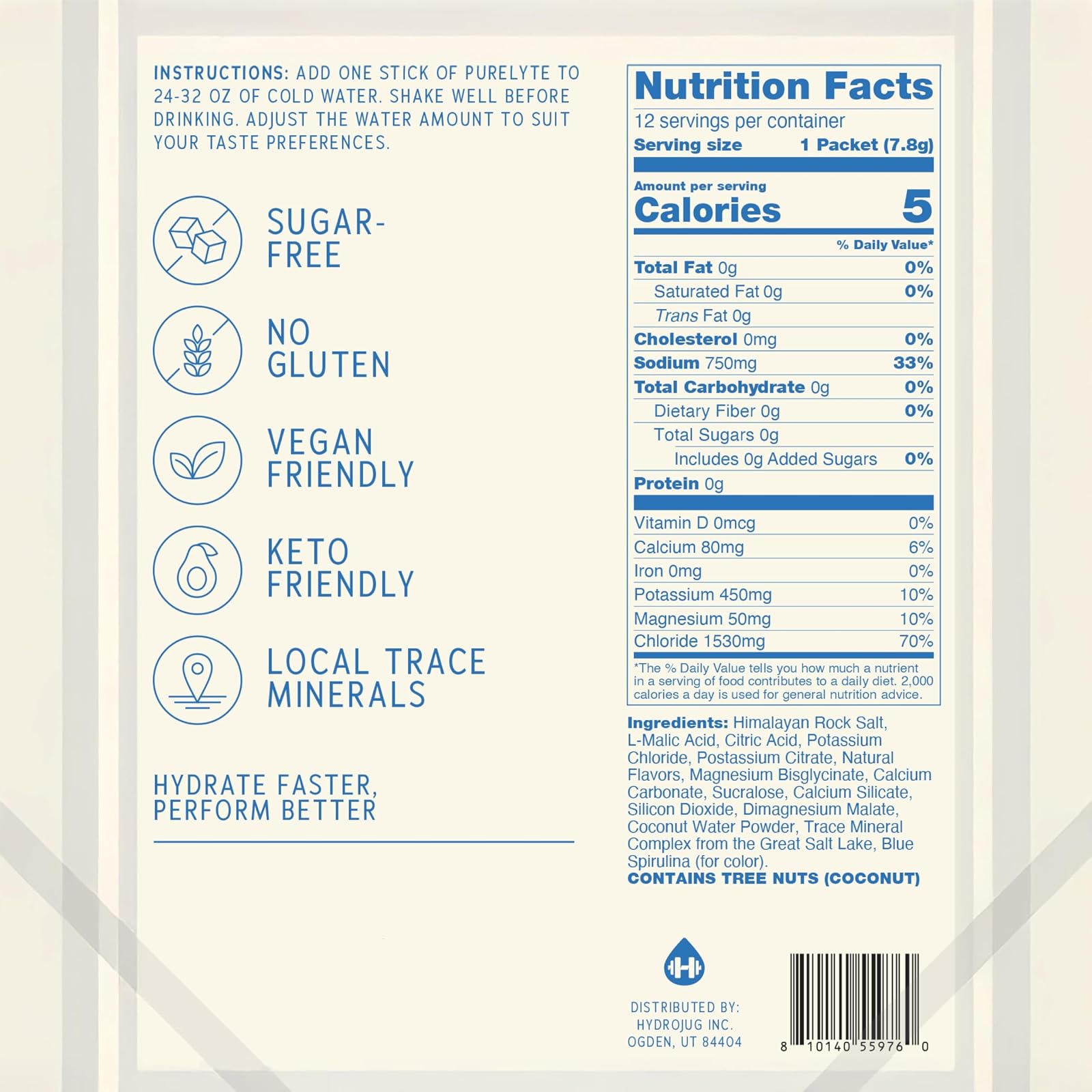 electrolyte powder for hydration