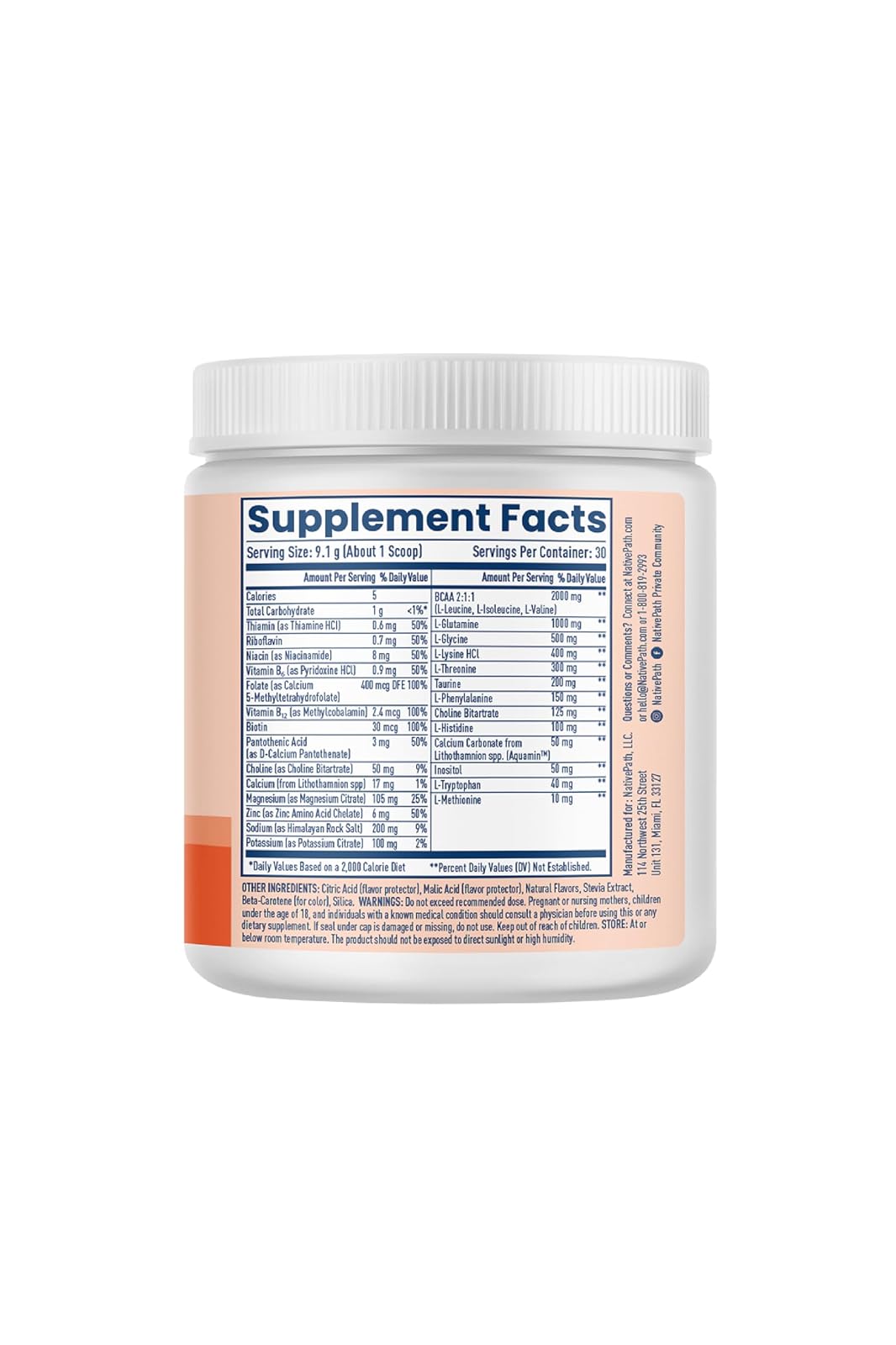 Electrolyte powder for hydration