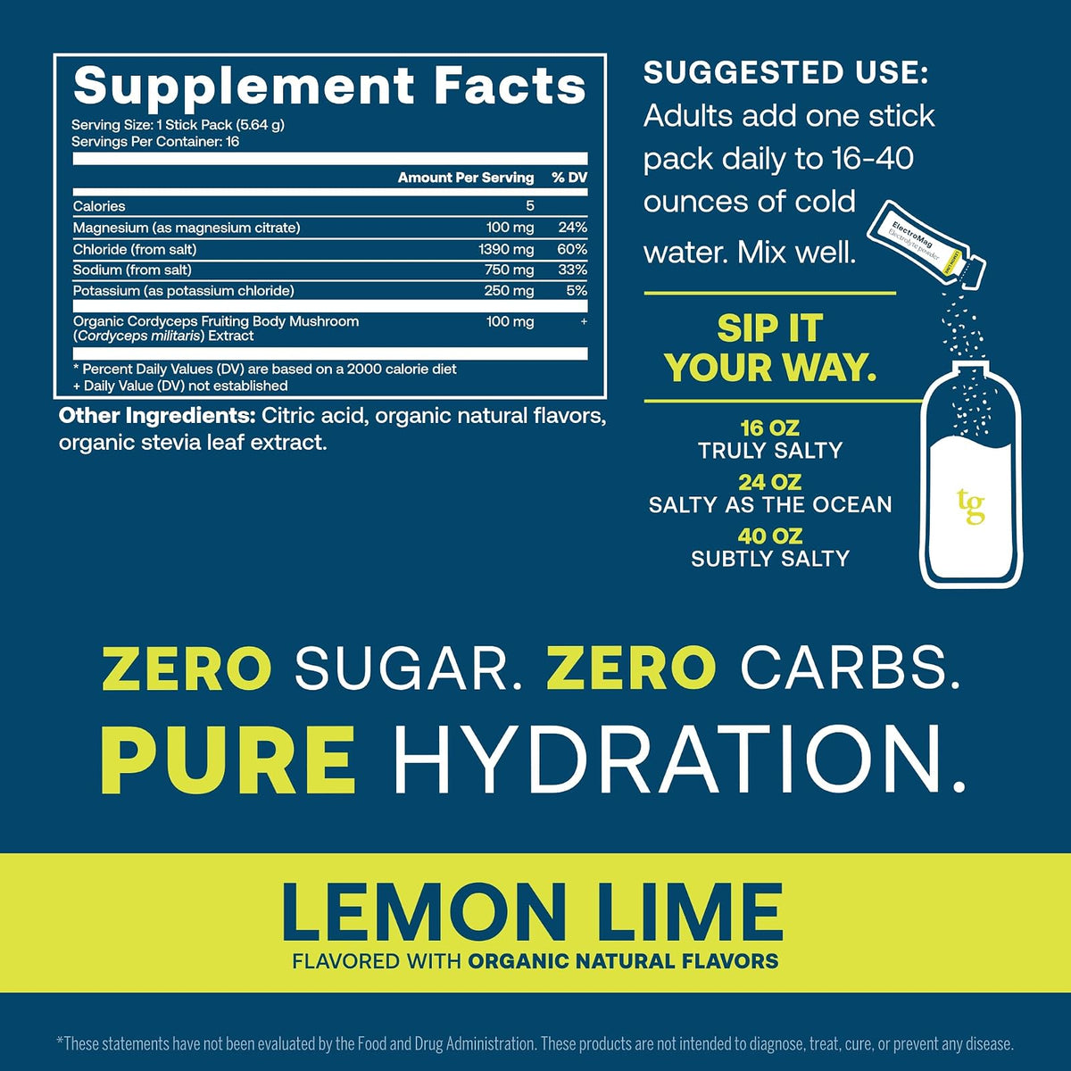 electrolyte powder for hydration