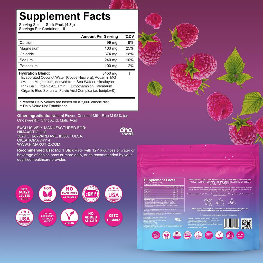 Electrolyte powder for intense workouts