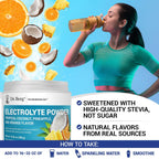 Electrolyte powder for low-carb diets