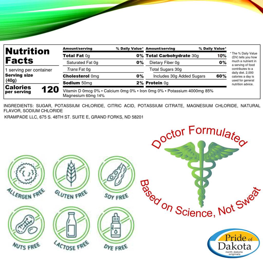 electrolyte powder for muscle recovery