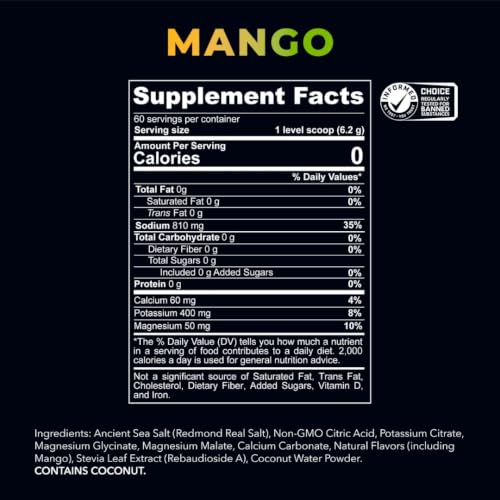 electrolyte powder for post-exercise recovery
