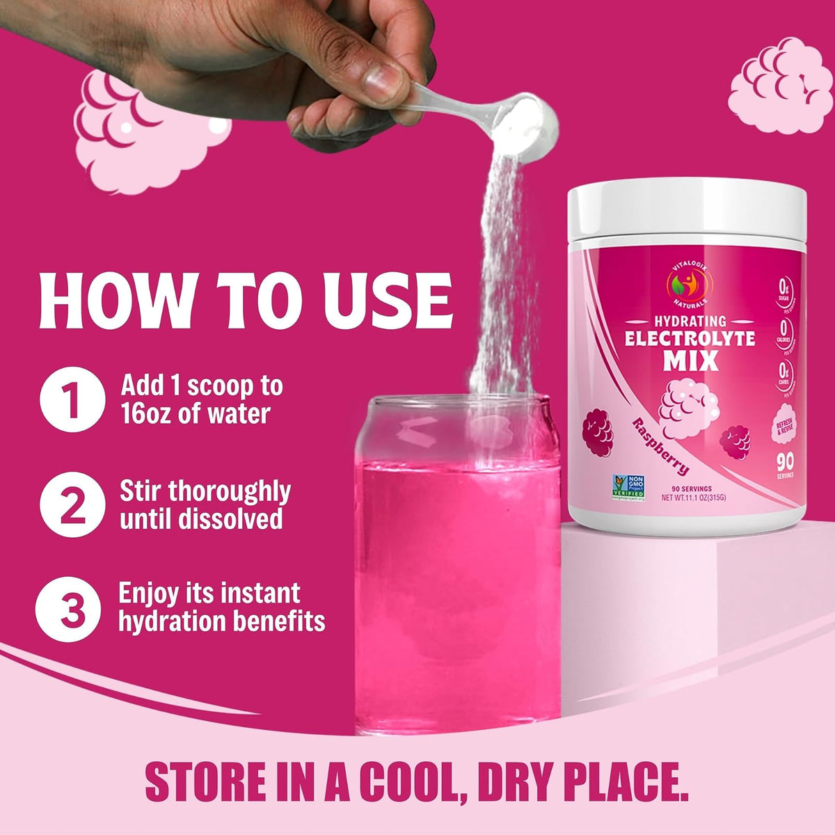 electrolyte powder for post-exercise recovery