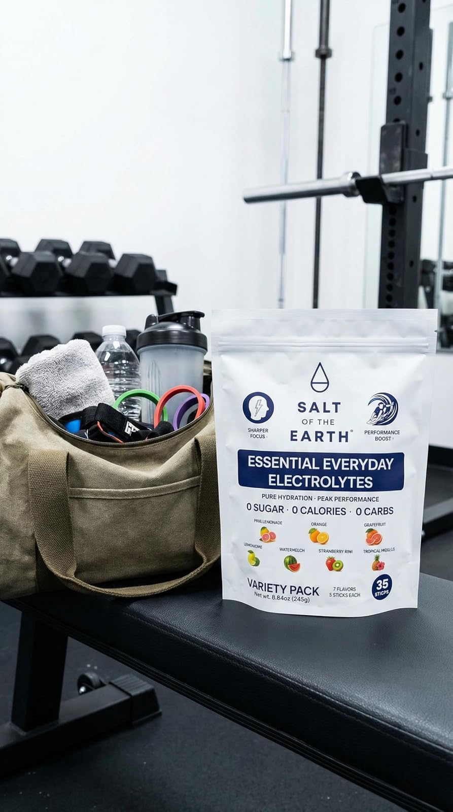 electrolyte powder for post-exercise recovery